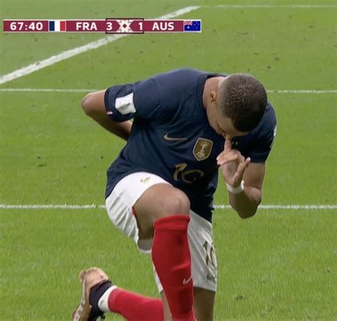 The Origin Story Of New Bended Knee Celebration From Kylian Mbappe Thick Accent