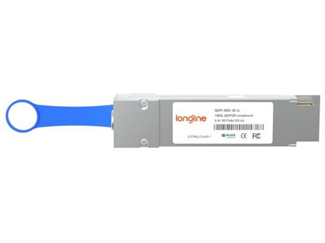 Cisco QSFP G LB Compatible G QSFP Passive Loopback Testing Module G SFP Modules LONGLINE