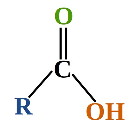 Carboxylic Acid Structural Formula