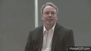 Linus Torvalds To Nvidia Fuck You On Make A GIF