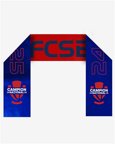 Esarfa Adulti Fcsb Campioni 2425 Shop Oficial Fcsb