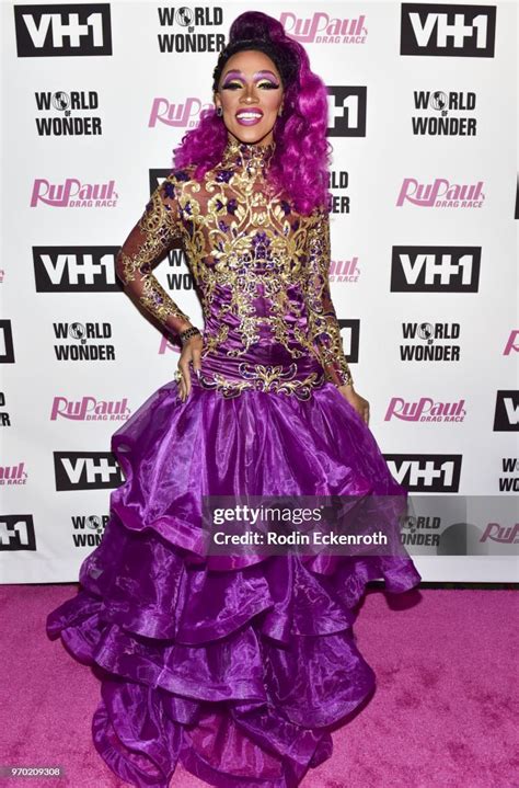 The Vixen Attends Vh1s Rupauls Drag Race Season 10 Finale At The