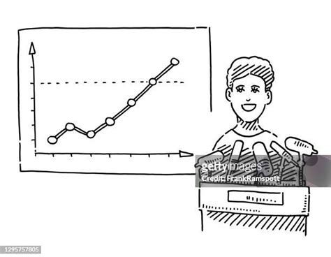 Woman Drawing Graph Photos And Premium High Res Pictures Getty Images