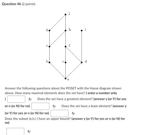 solved question 46 2 ﻿points answer the following questions