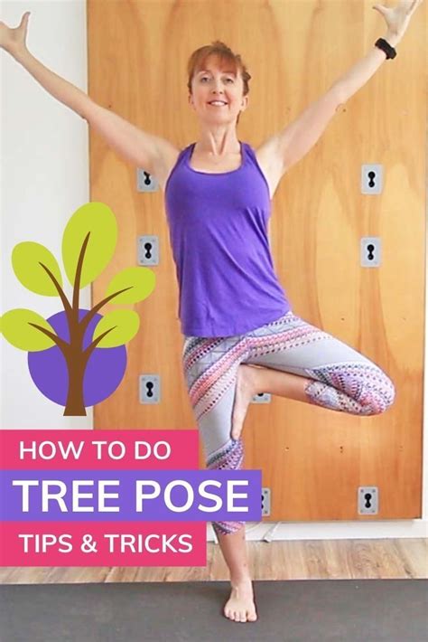 How To Do Tree Pose Step By Step Plus Modifications And Alignment Tips Tree Pose Yoga