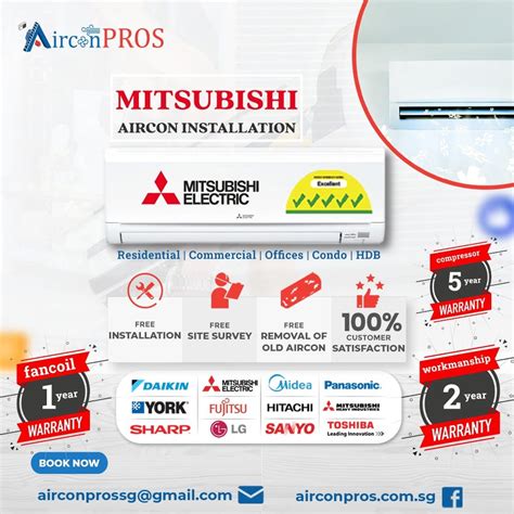 Mitsubishi Aircon Installation - Airconprossingapore - Medium