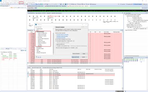 Network Analyzer Features Using Network Analyzer With Bluetooth Low Energy And Mesh