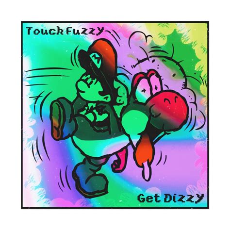 Touch Fuzzy Get Dizzy Poster Classic Variant Etsy
