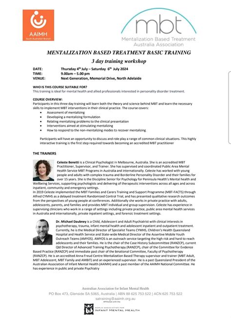 Tracy Burrell On Linkedin Mbt Training Took My Clinical Practice To