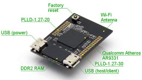Tiny WiFi Ready IoT SBC Runs OpenWRT Linux