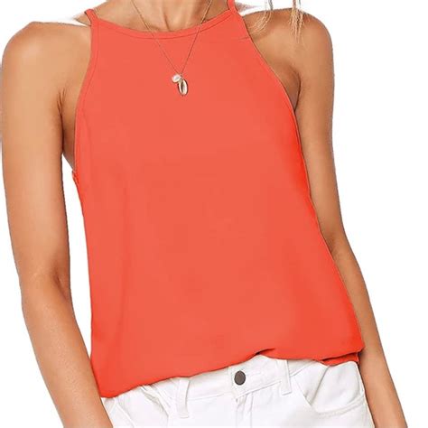 Amazon Tops Lou Keith Coral Tank Poshmark