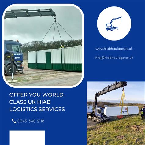 Offer You World Class Uk Hiab Logistics Services Hiab Haulage