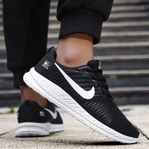 Кроссовки Мужской Женский Nike Полиэстер с ПУ пропиткой Синтетическая дышащая сетка