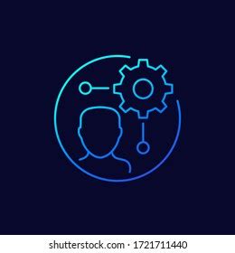 Process Diagram App Icon Pfd Flowsheet Stock Vector Royalty Free Shutterstock