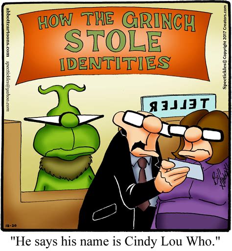 Cindy Lou Who The Heck Is That Bill Abbott Cartoons Facebook