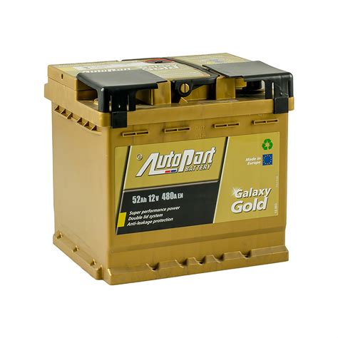 Купить аккумулятор Autopart 6-СТ 52Ah R+ 480A Galaxy Gold | Бесплатная ...