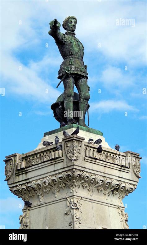 Bronze Statue Of Prince Henry The Navigator Born 1394 Explorer