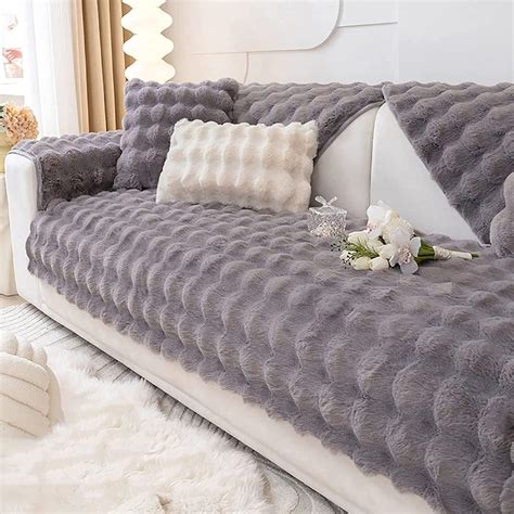 Soft Thick Plush Sofa Covers New Non Slip Couch Cover 1 2 3 4 Seater Couch Covers Washable