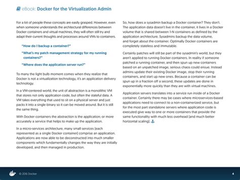 Docker For Virtualization Admin Ebookpdf