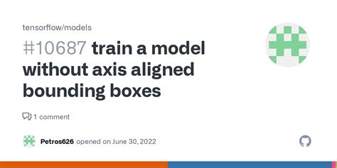 Train A Model Without Axis Aligned Bounding Boxes · Issue 10687