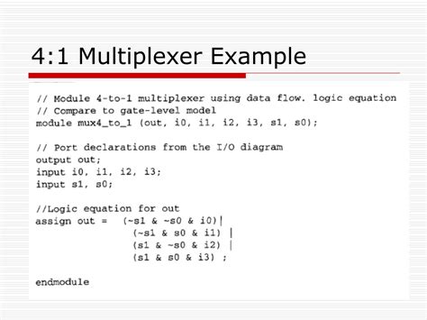 Ppt Verilog Hdl Introduction For Vlsi Group Powerpoint Presentation