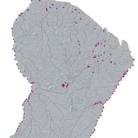 Localisation Of The Environmental Dna Sampling Sites Download