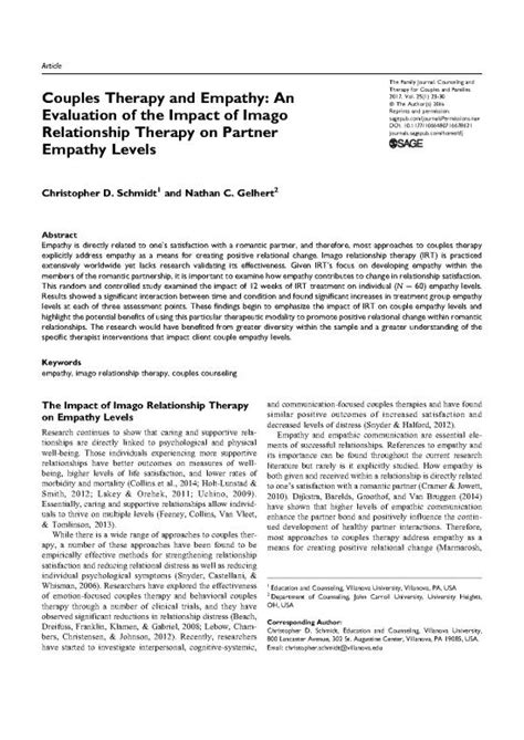 The Basic Empathy Scale In Adults Bes A Factor Structure Of A Revised Form