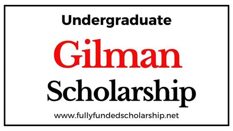 Gilman Scholarship 2024 2025 Scholarships For Students