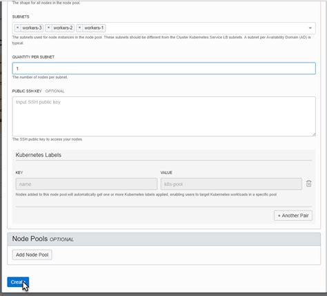 Create OKE Kubernetes Cluster On Oracle Cloud Infrastructure Including Service Request To