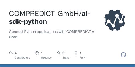 GitHub COMPREDICT GmbH Ai Sdk Python Connect Python Applications With COMPREDICT AI Core