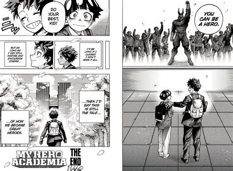 My Hero Academia S Final Cover Gifts Deku The Best Gift With A Clever Throwback