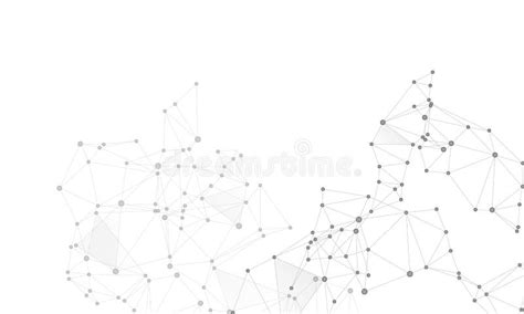 Gometric Plexus Structure Cybernetic Concept Stock Vector Illustration Of Communication