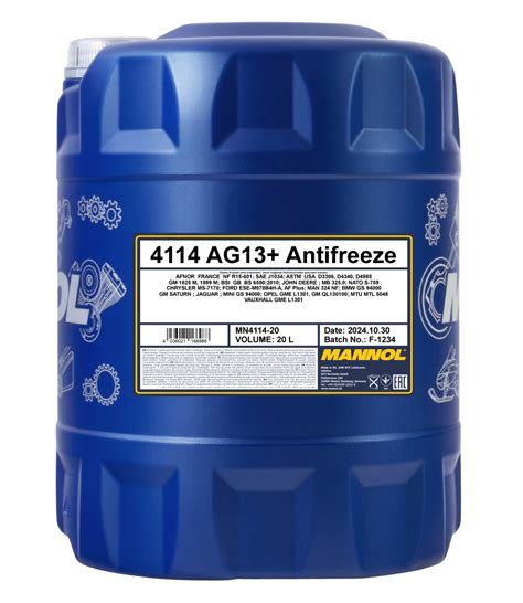Mannol Antifreeze Ag13 Advanced