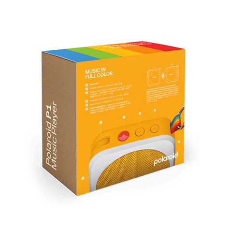 Polaroid Player 1 Yellow Bluetooth Speaker Bluetooth Speakers Free