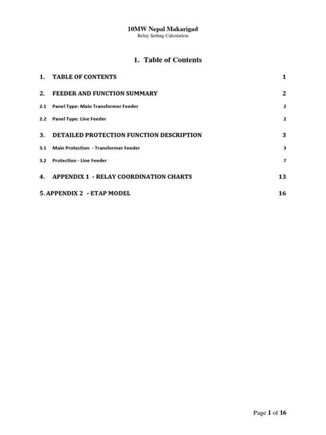 Relay Setting Calculation Pdf Transformer Electrical Impedance