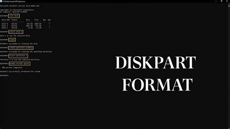 Best Way To Format A Hard Drive Using Cmd With Diskpart By Webyildiz
