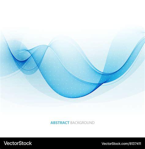 Abstract Color Wave Design Element Royalty Free Vector Image