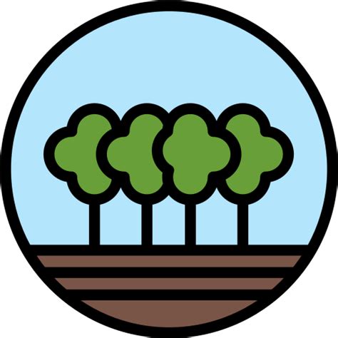 Trees Generic Outline Color Icon