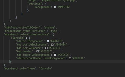 Change Any Theme Color After Tab Border In Json Will Change To Tab Border Issue
