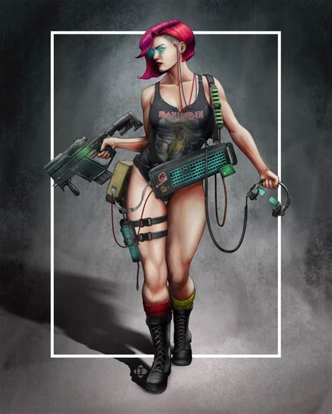 Cyberpunk 2020 Netrunner Character Art Dan Collins Cyberpunk