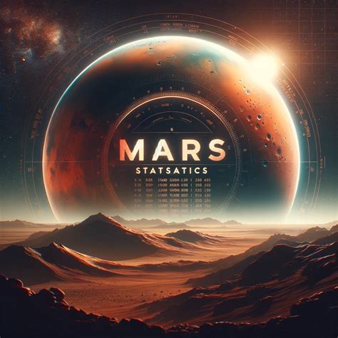 Mars Statistics 2024 By Size Orbit Duration And Missions