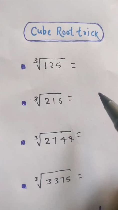 cube root tricks maths short tricks mathswalaamitsir trending