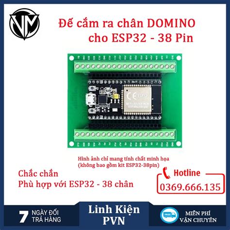 Đế Ra Chân Domino Cho Esp32 38pin Shopee Việt Nam