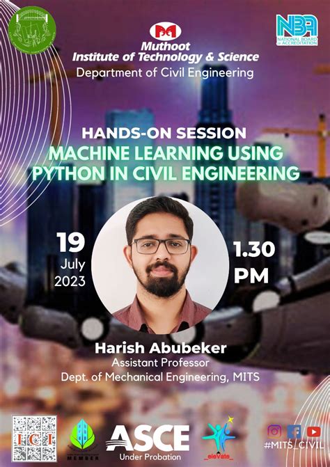 hands on session for machine learing using python in civil engineering
