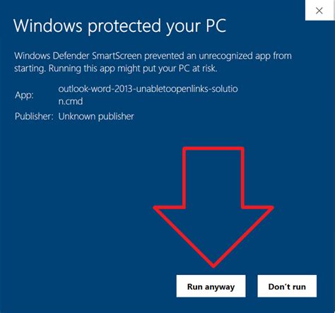 Solved Windows Defender Smartscreen Prevented An Unrecognized App