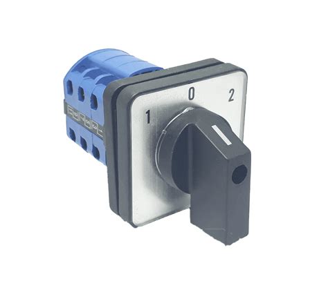 Selector Tipo Pacco 3 Posiciones 3 Polos 20a 1 0 2 Ferrelectrica Materiales Electricos