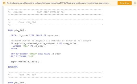 How To Download ABAP Code As PDF File