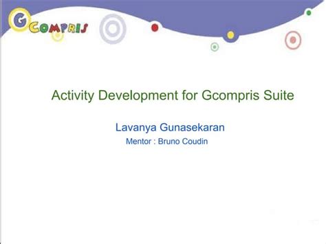 gsoc presentation pdf