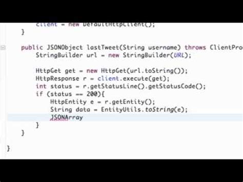 JSONArrays And JSONObjects YouTube