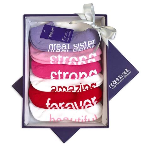 Sock T Set With Positive Message Notes To Self® Socks Ts Page 2